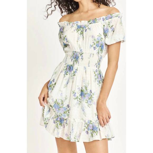 LoveShackFancy | Dresses | New Loveshackfancy Lai Dress In Periwinkle ...
